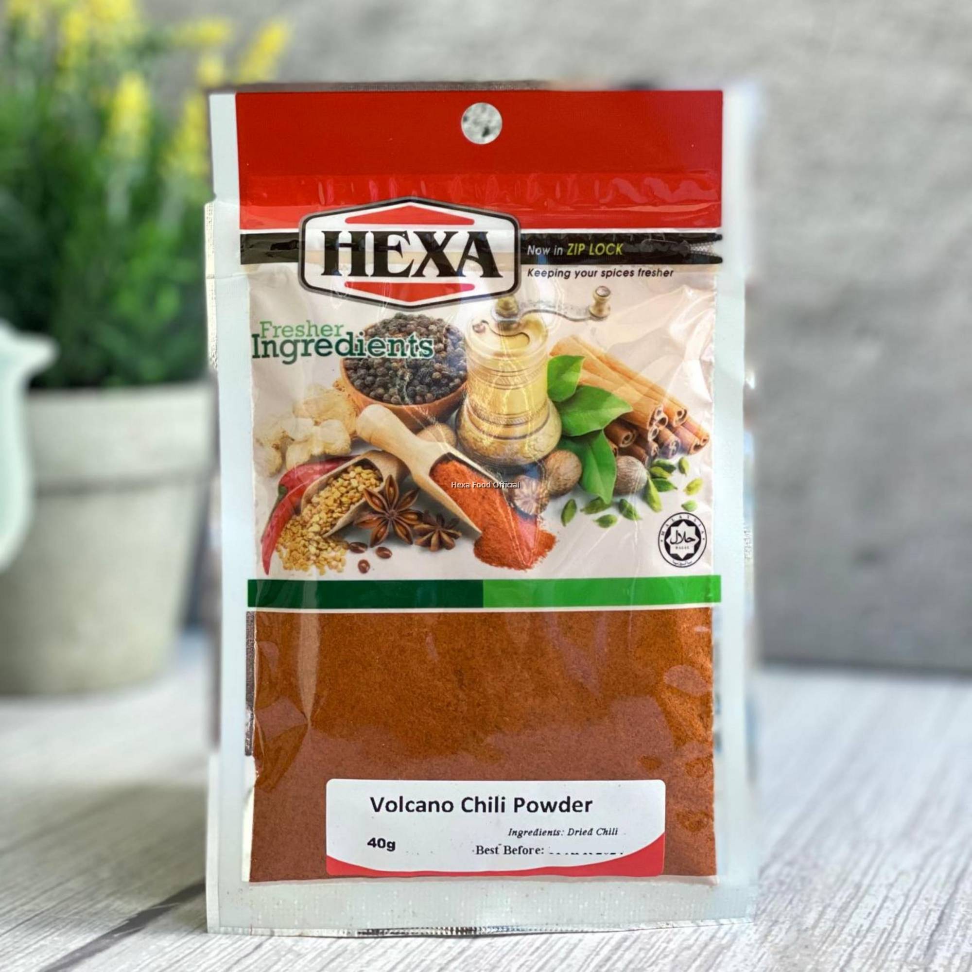 HEXA HALAL Volcano Chili Powder 40gm