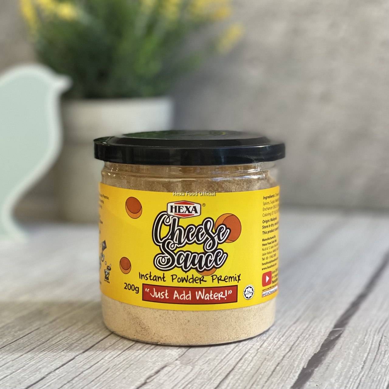 Buy Halal Cheese Sauce Powder in bulk Online / Hexa Food