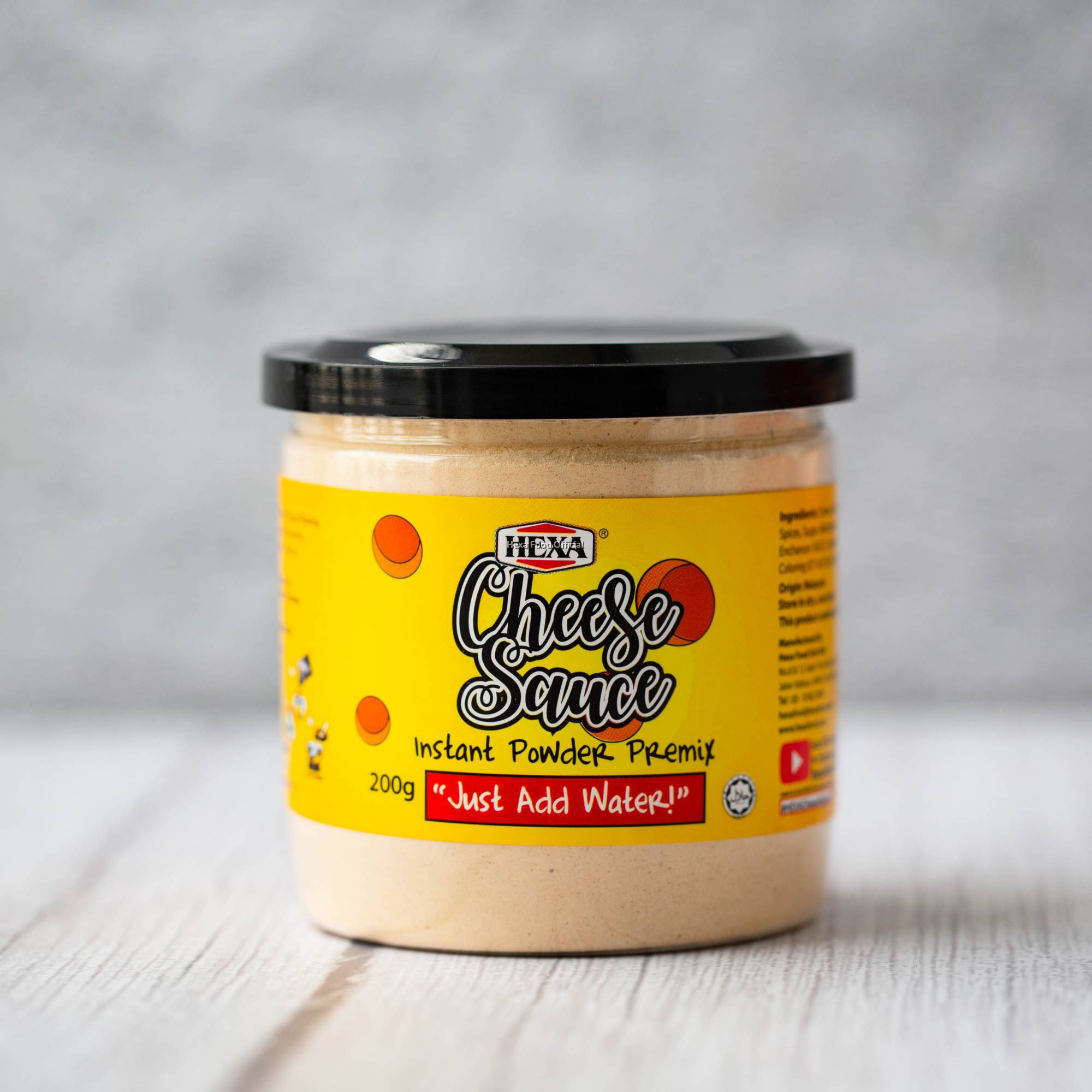 Buy Halal Cheese Sauce Powder in bulk Online / Hexa Food