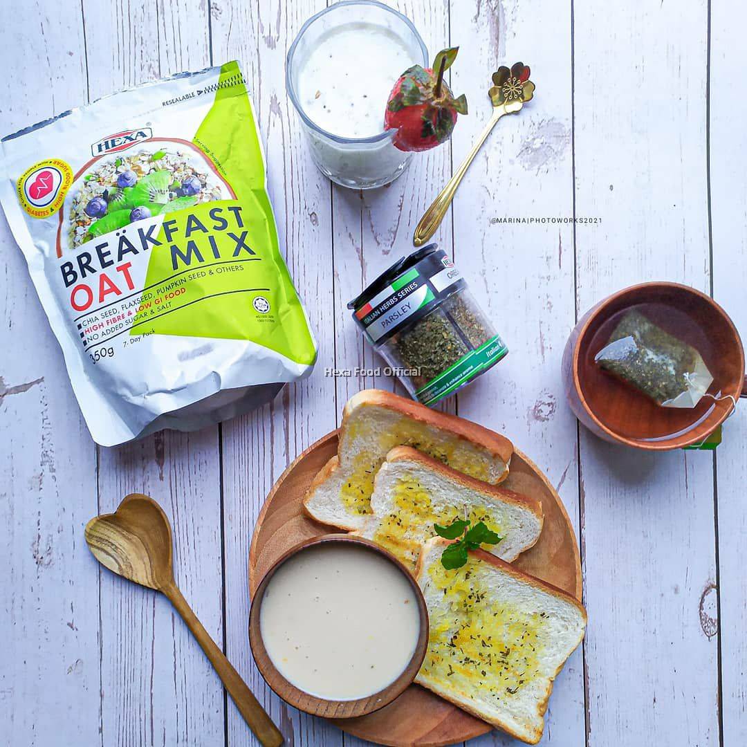 Hexa Halal breakfast oat mix is designed for diabetic and to fit into ...
