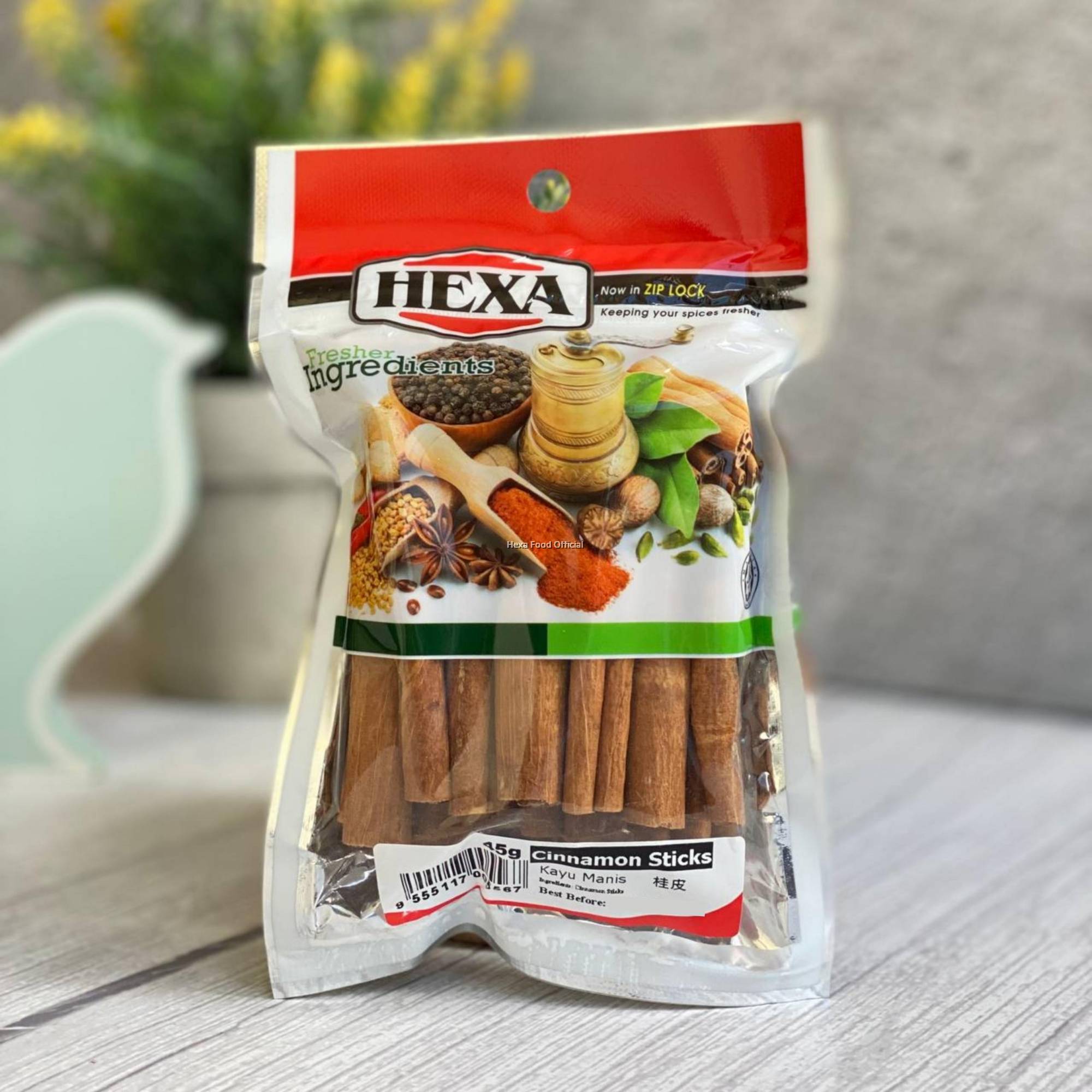 HEXA Indonesia Cassia Cinnamon Stick 45gm