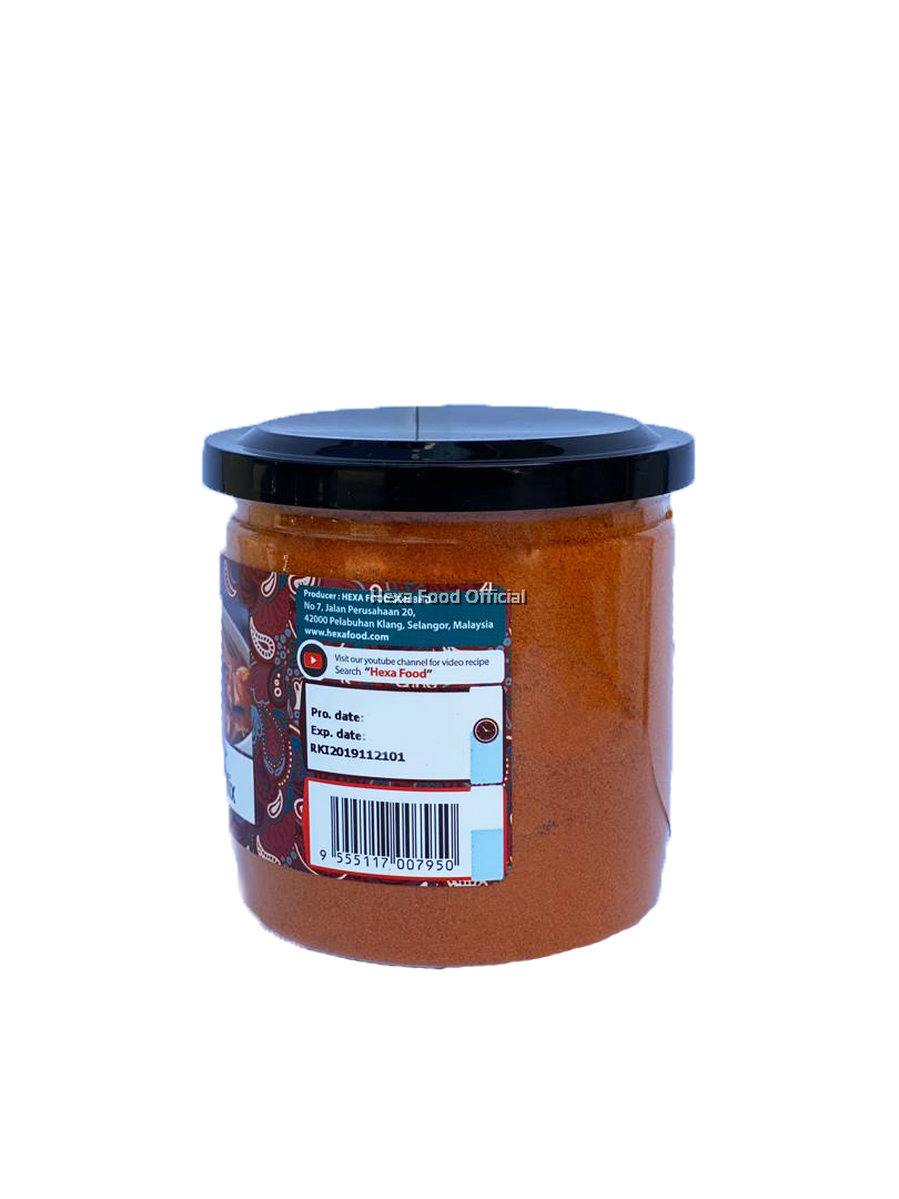 HEXA Fish Curry Powder 170gm + HEXA HALAL Meat Curry Powder 170gm SET