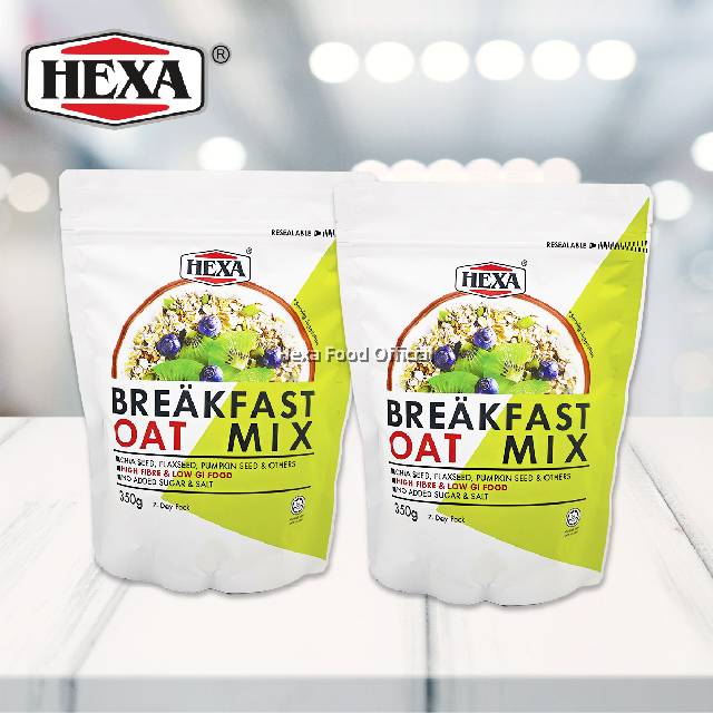 HEXA 营养早餐混合燕麦 350g x 2