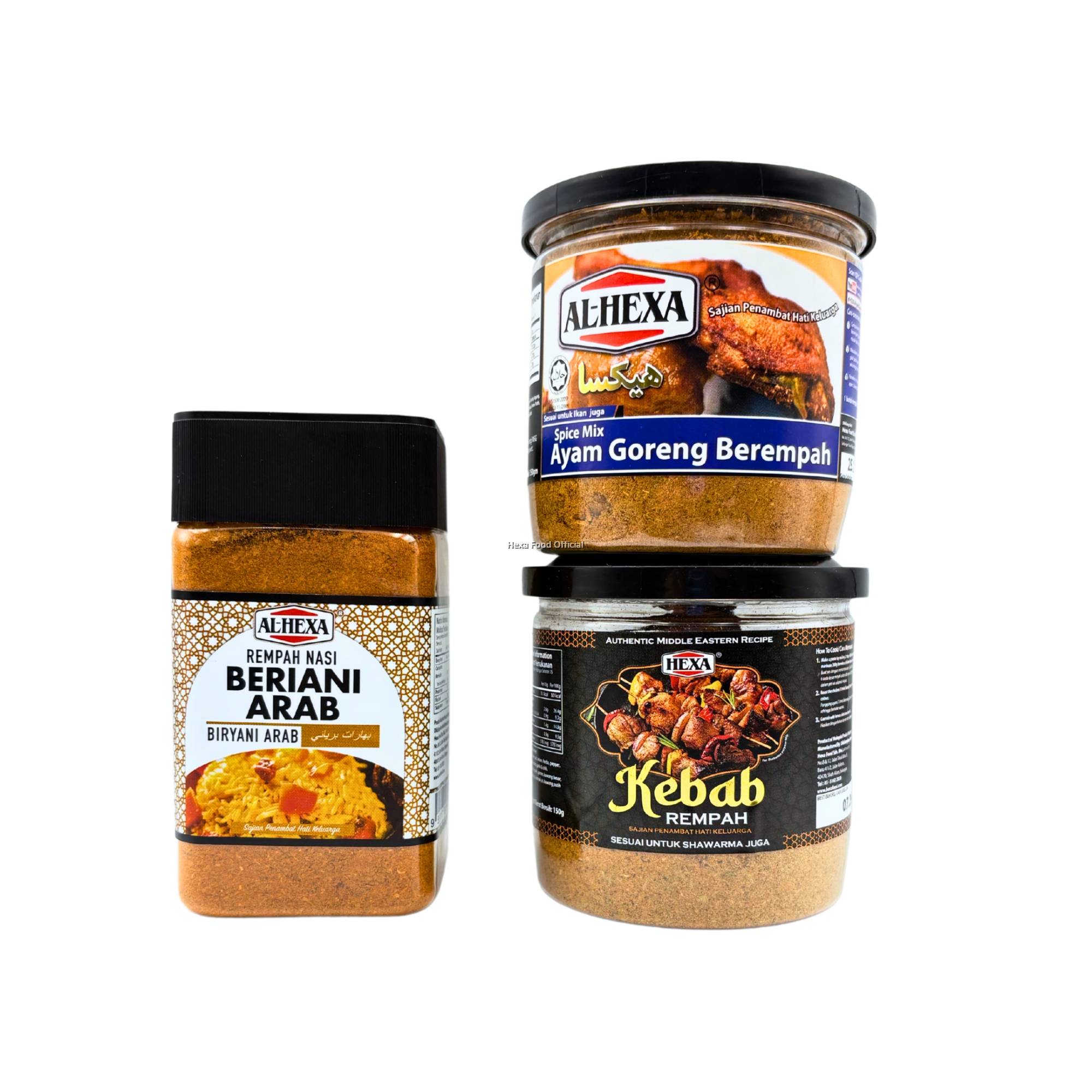 Buy Best Malaysian and Middle Eastern Blend of Spice Online / Hexa Food