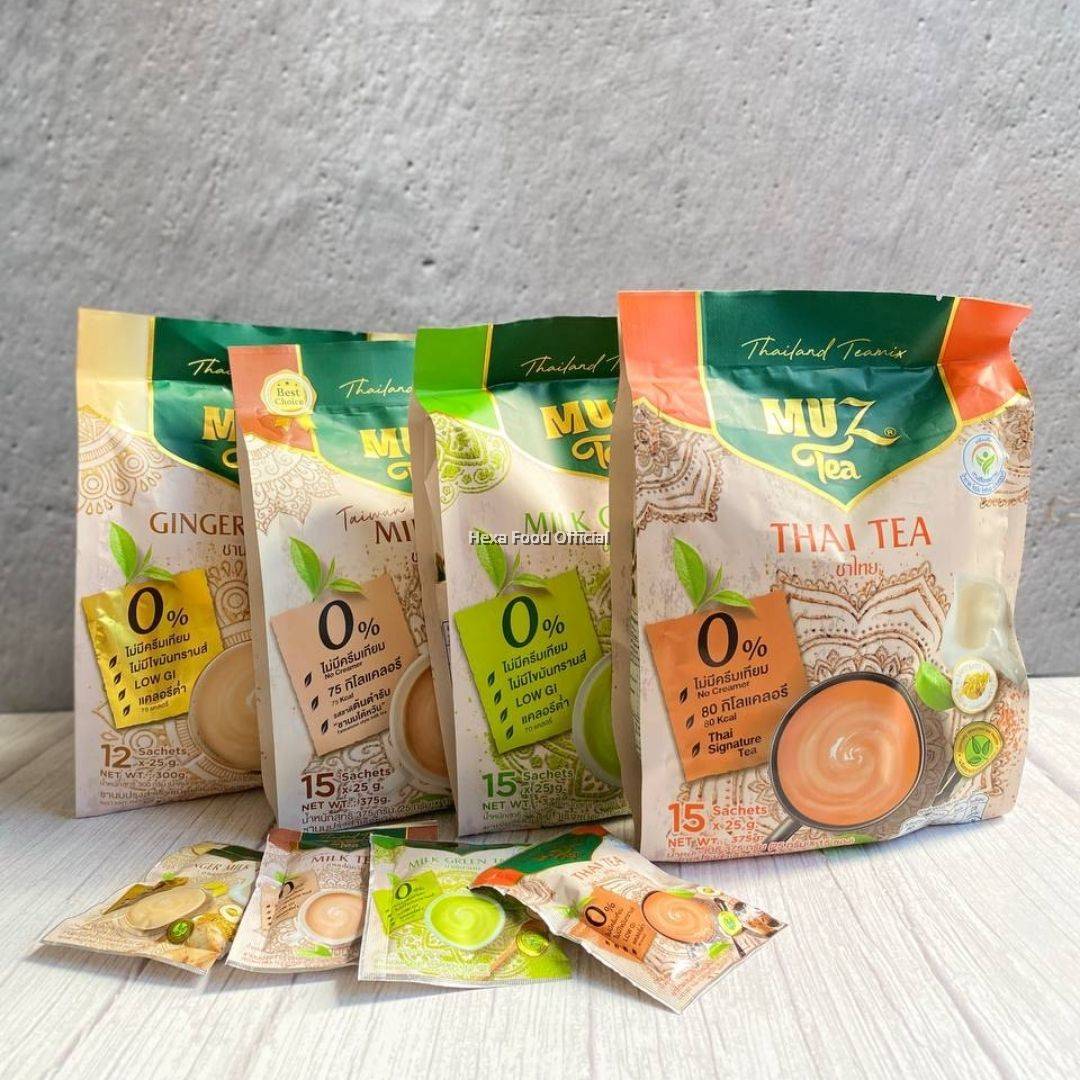 MUZ All Tea Combo Set Thai Fav Tea
