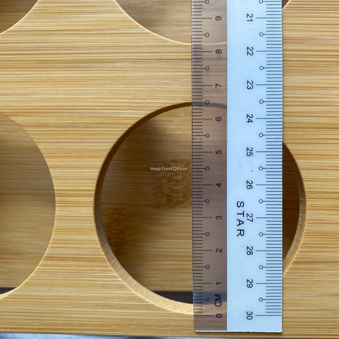 HEXA Wooden Sets Spices 4 In 1 Series 6 Bottles