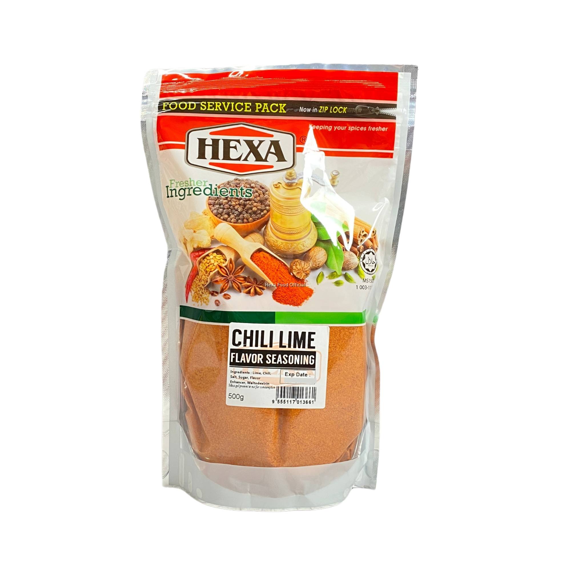 HEXA HALAL Chili Lime Flavor Seasoning 500gm